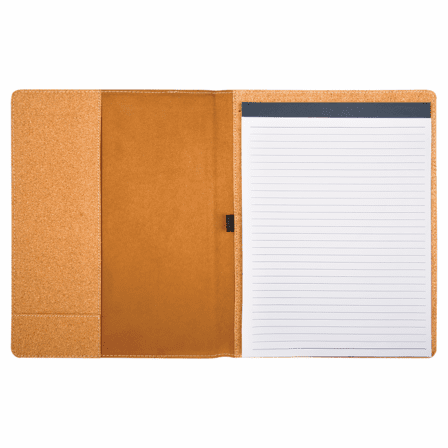 Personalized Cork Mini Portfolio with Notebook - Executive Gift Shoppe