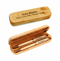 Bamboo Engraved Wood Pen and Box - Executive Gift Shoppe