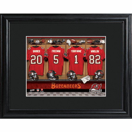 Personalized NFL Locker Room Print - Executive Gift Shoppe