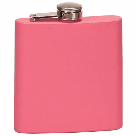 Personalized Pink Alcohol Flask - Executive Gift Shoppe