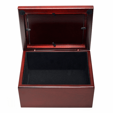 Personalized Treasure Box With Framed Lid - Executive Gift Shoppe