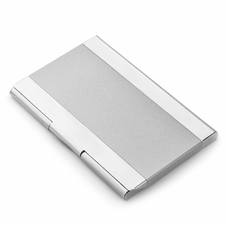 Laser Engraved Two Tone Business Card Holder