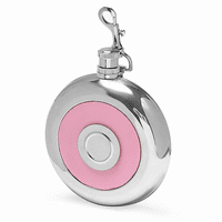 Personalized Leather Flask With Built In Shot Cup - Executive Gift Shoppe