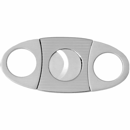 Pinstripe Collection Stainless Steel Cigar Cutter - Executive Gift Shoppe