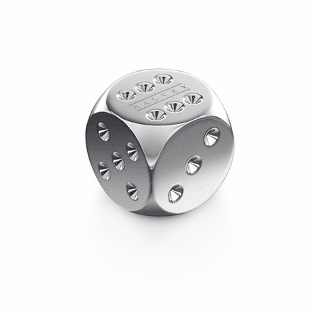Polished Stainless Steel Dice Paper Weight by Dalvey - Executive Gift ...