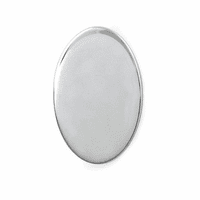 Sterling Silver & Onyx Oval Tie Tack - Executive Gift Shoppe