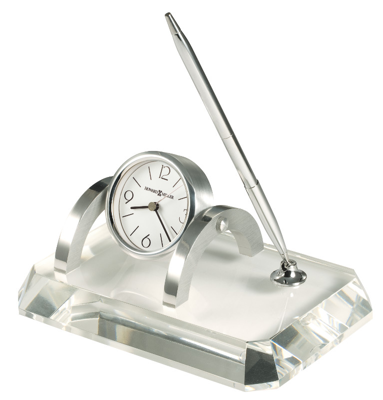 Prominence Clock And Pen Desk Set by Howard Miller - Executive Gift Shoppe