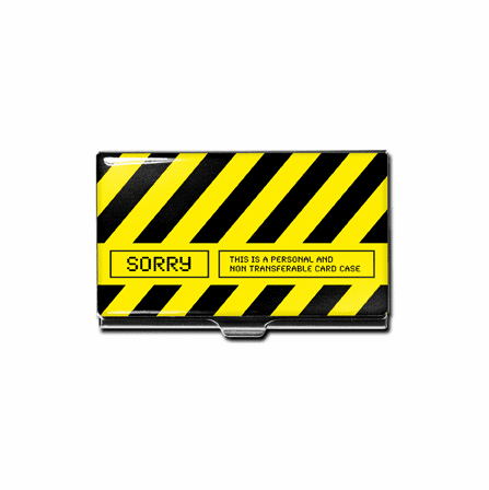 "Sorry" Business Card Case - Executive Gift Shoppe
