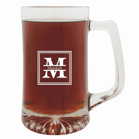Split Monogram 25 Ounce Sports Mug - Executive Gift Shoppe