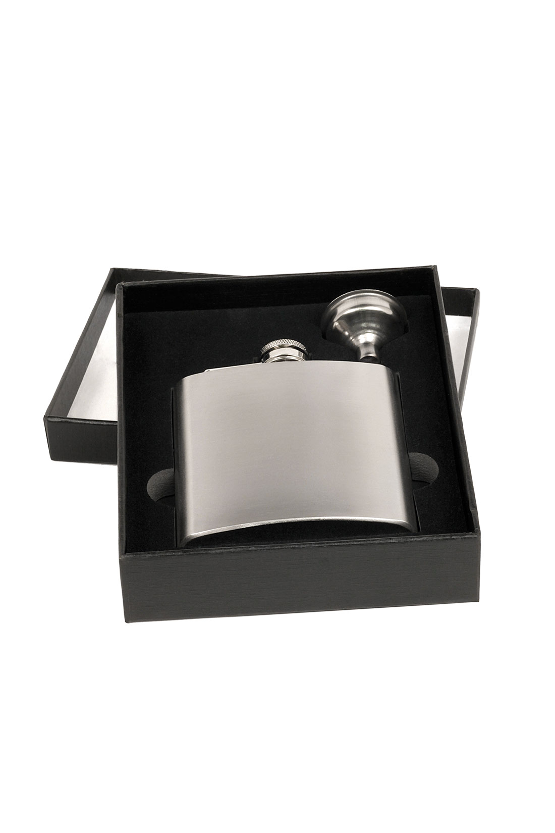 Personalized Steel Flask & Funnel Set - Executive Gift Shoppe