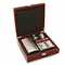 The Gamer Rosewood Boxed Flask & Gaming Set - Executive Gift Shoppe