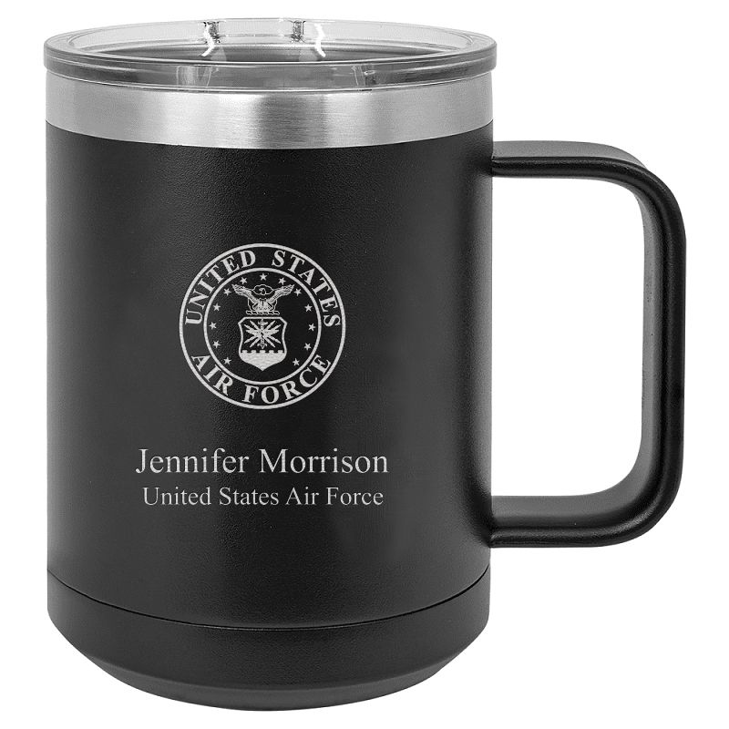 United States Air Force Emblem Personalized Insulated Polar Camel ...