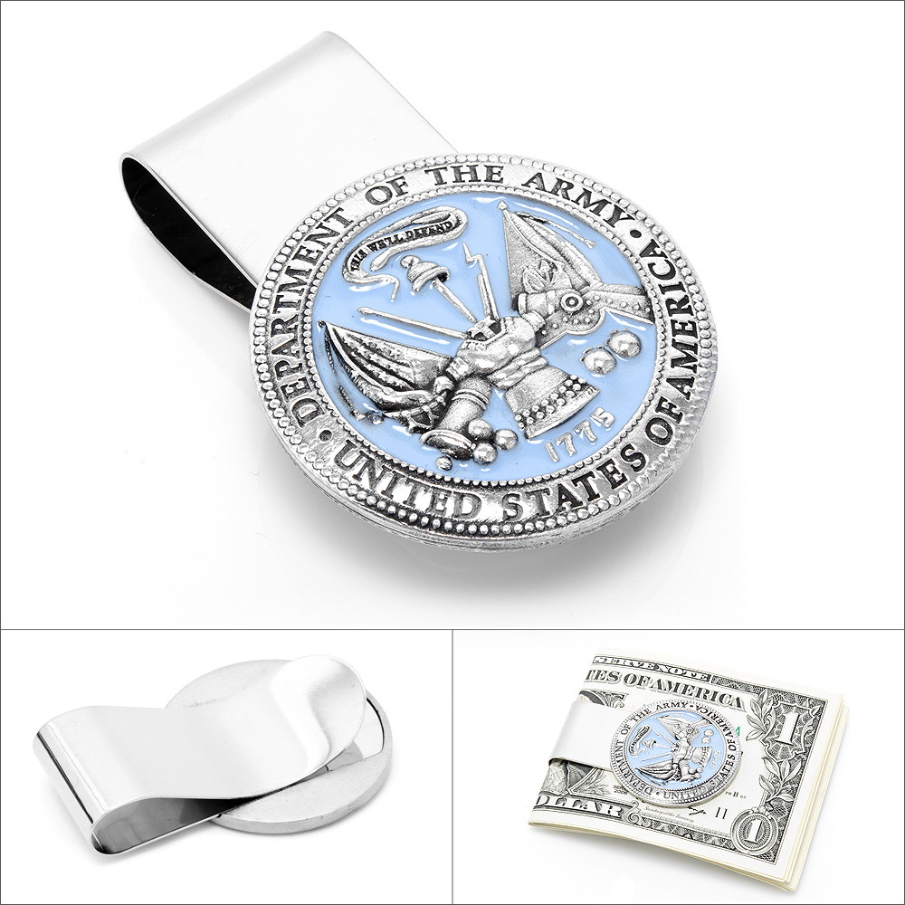 US Army Money Clip - Executive Gift Shoppe