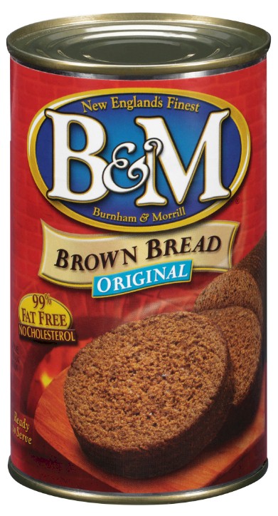B&M Brown Bread Original (Plain) 16 oz.