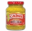 Cains Sweet Mustard Hot Dog Relish 10 oz.