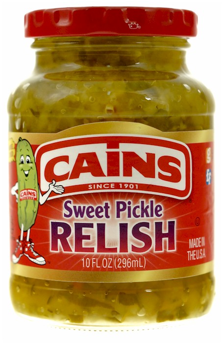 Cains Sweet Pickle Relish 10 oz.