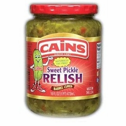 Cains Sweet Pepper Relish 12 oz.