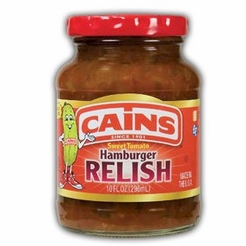 Cains Sweet Pepper Relish 12 oz.