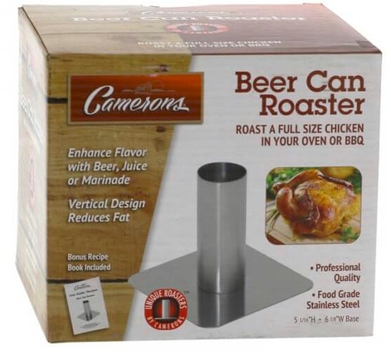 Camerons Stainless Steel Beer Can Roaster