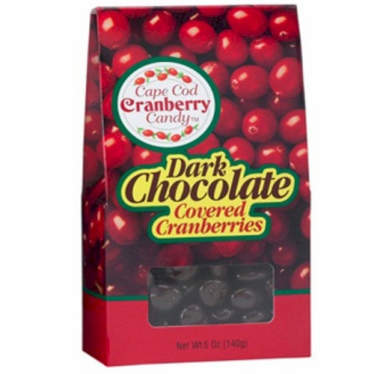 Cape Cod Cranberry Dark Chocolate Covered Cranberries 5 oz.