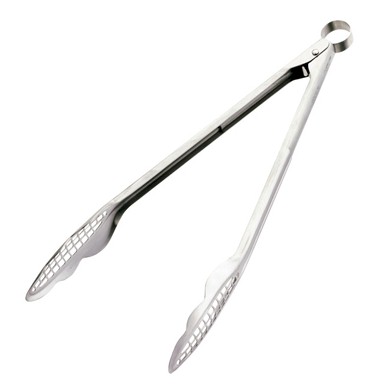 Cuisipro Grill/Fry Tongs Stainless - Narrow 12.5"