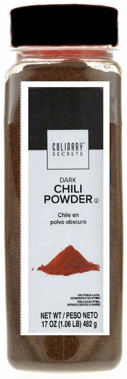 Culinary Secrets Dark Chili Powder 17 oz.