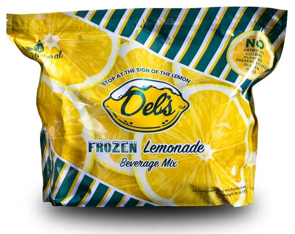 Del's Frozen Lemonade Beverage Mix 25-packets