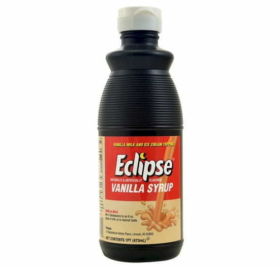 Eclipse Vanilla Syrup 6-16 oz. Bottles