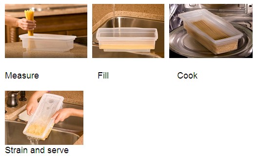 Fasta Pasta The Microwave Pasta Cooker (Clear)