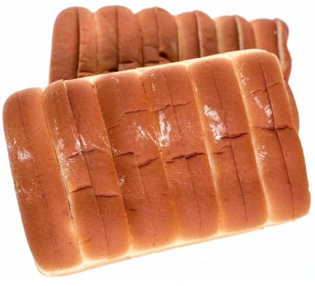 Gold Medal Split Top Hot Dog Rolls, Sliced 18 oz. (New England Style)