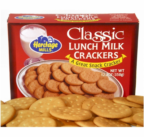 Heritage Mills Milk Lunch Crackers 12.3 oz.