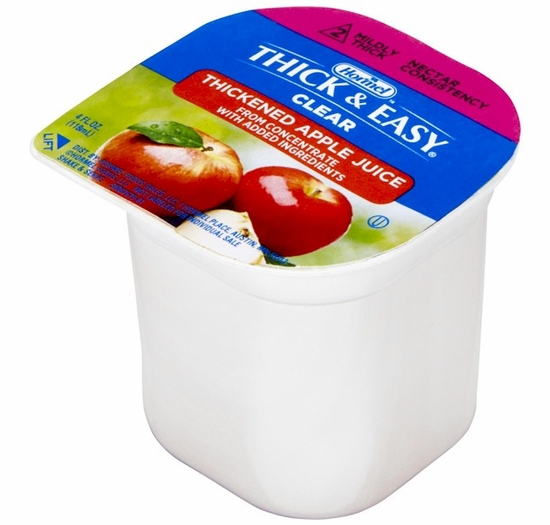 Hormel Thick & Easy Clear Thickened Apple Juice - Nectar 24/4 oz.