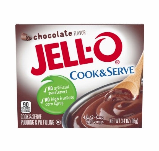 Jell-O Cook & Serve Chocolate Pudding & Pie Filling (4 Boxes)
