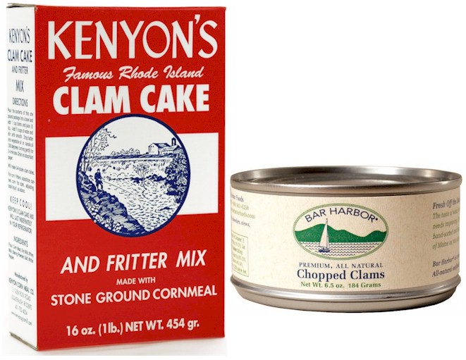 Clam Cake Combo (Fritter Mix and Chopped Clams)