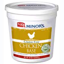 Minor's Gluten Free Chicken Base (All Natural) 16 oz.