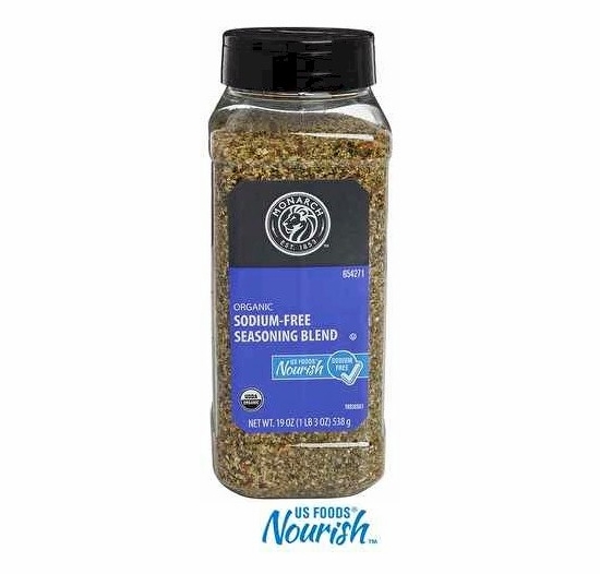 * Monarch Seasoning Blend Organic Salt Free 19 oz.