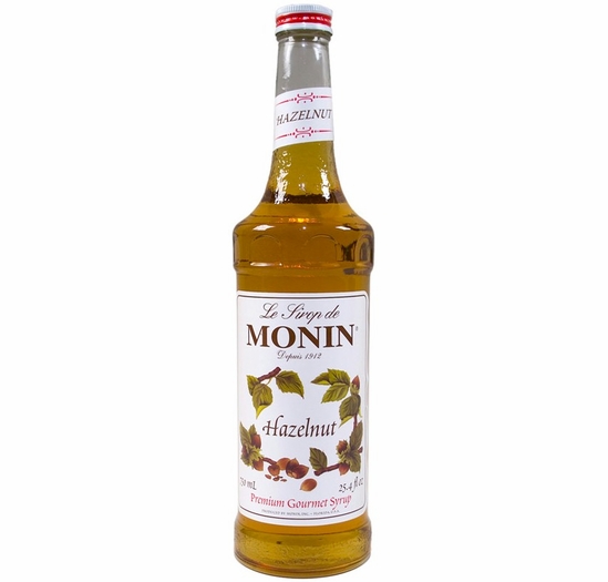 Monin Hazelnut Premium Gourmet Syrup 33.8 oz.