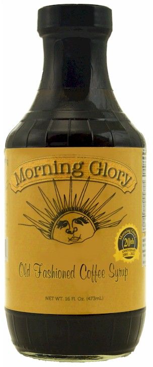 Morning Glory All Natural Old Fashioned Coffee Syrup 16 oz.