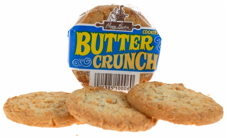 Peggy Lawton Butter Crunch Cookies 12/2 oz. Case