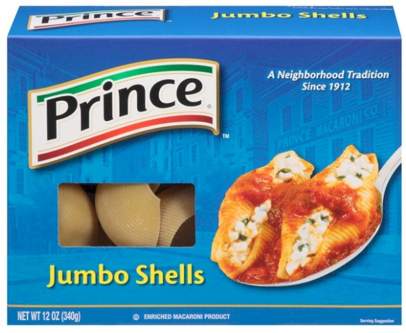 Prince Jumbo Pasta Shells 12 oz.