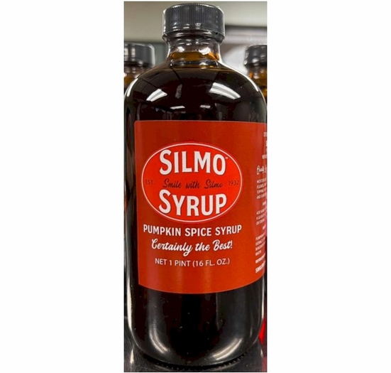 Silmo Pumpkin Spice Syrup 16 oz.