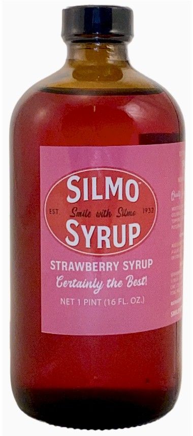 Silmo Strawberry Syrup 16 oz.