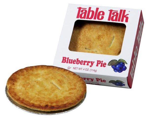 Table Talk Blueberry Pie 4 oz. (36 Pack)