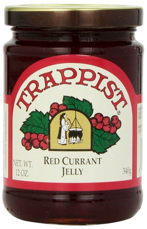 Trappist Red Currant Jelly 12 oz.