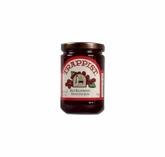 Trappist Red Raspberry Seedless Jam 12 oz.