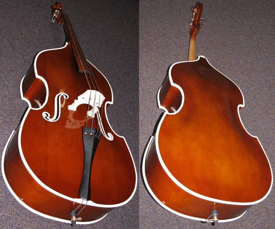 RB-1 Painted Upright Bass