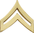 Double Chevron (Corporal)Rank Insignia