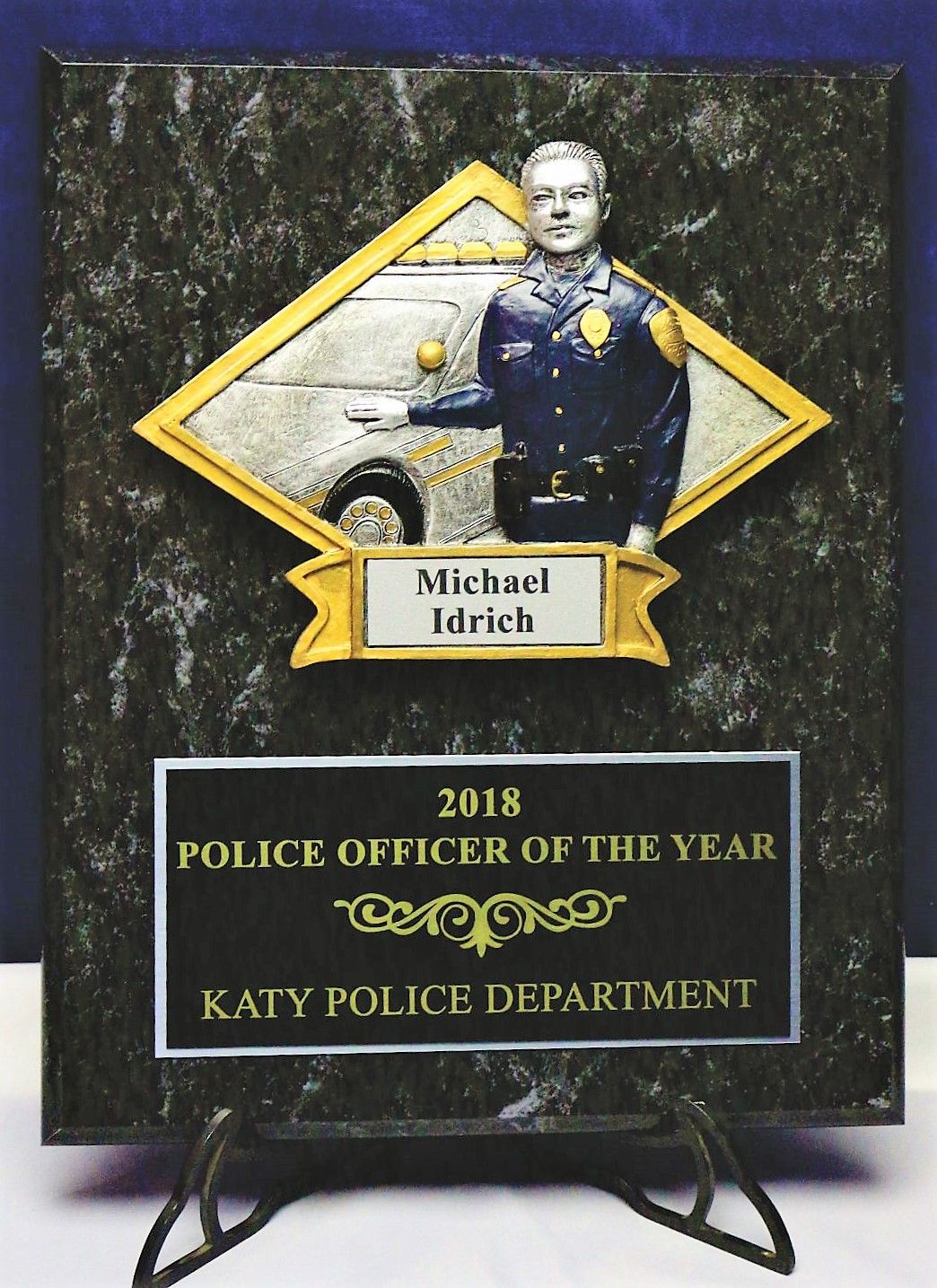 Diamond Series Police Plaque