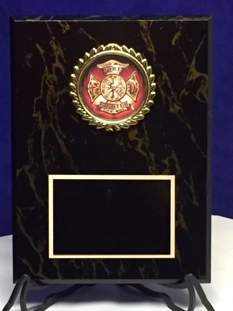 Economical Fire Department Plaque