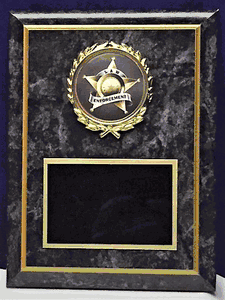 Economical Law Enforcement Plaque